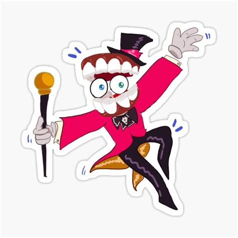 Caine Tadc Sticker For Sale By Chickisoupdemon Redbubble