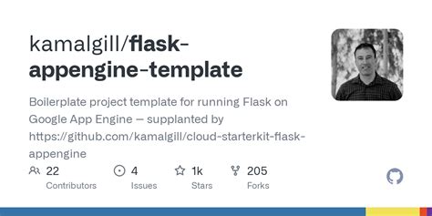 Github Kamalgillflask Appengine Template Boilerplate Project