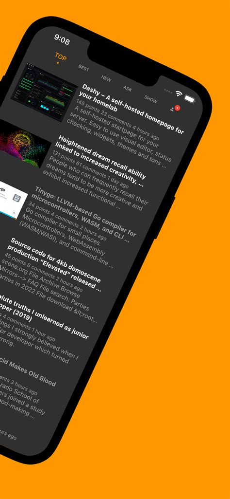 分享一个用 flutter 写的 hacker news 客户端 v2ex