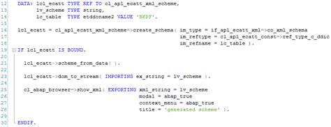 Create Scheme From Ddic Sap Community