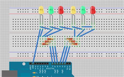 Starter Running LED With Arduino Core Com