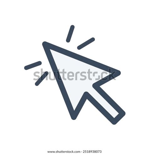 Click Arrow Icon Cursor Arrow Icon Stock Vector Royalty Free 2518938073 Shutterstock