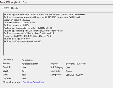 After Launchbox 1318 Update To 1320 Cant Start Launchbox At All Troubleshooting Launchbox