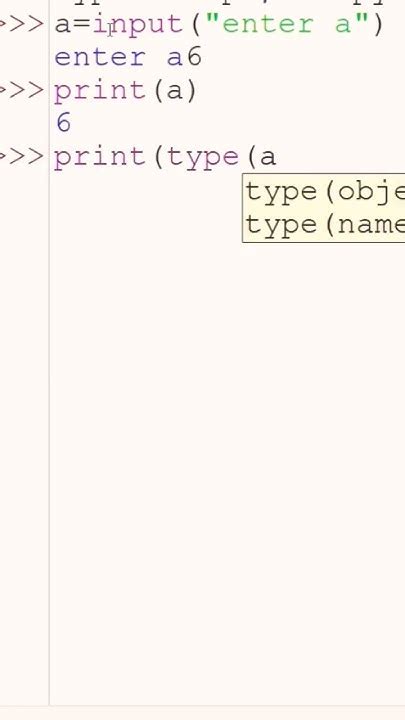Type Function In Python Using Int Float Complex And String Data Type Pythonprogramming