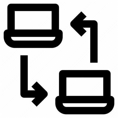 Data Sharing Network Cloud Computing Server Icon Download On Iconfinder