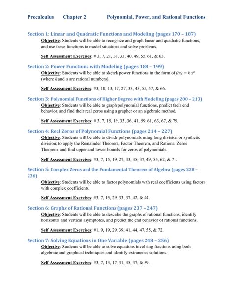 Polynomial End Behavior Chart