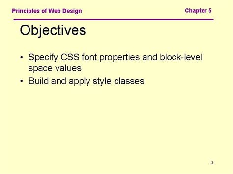 Chapter 6 Web Typography Principles Of Web Design