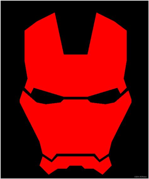 使用python的turtle模块绘制钢铁侠图案python画钢铁侠 Csdn博客