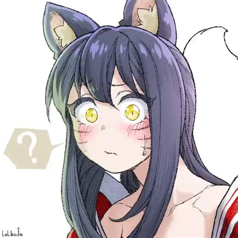 Ahri League Of Legends Drawn By Lolboja Danbooru