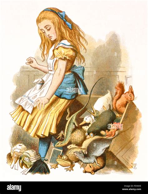 Alice From Alice In Wonderland Cut Out Stock Images And Pictures Alamy