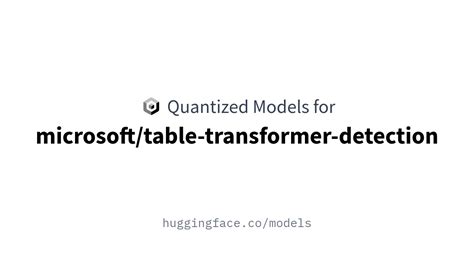 Models Hugging Face