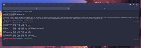 Filesystem Error Cannot Rename No Space Left On Device Rfedora