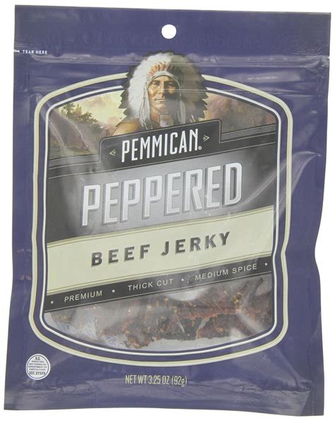 Marfood Usa Pemmican Premium Beef Jerky Peppered 325