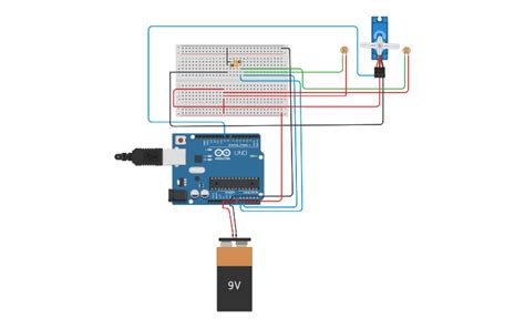 Circuit Design Sun Tracking Solar System Tinkercad