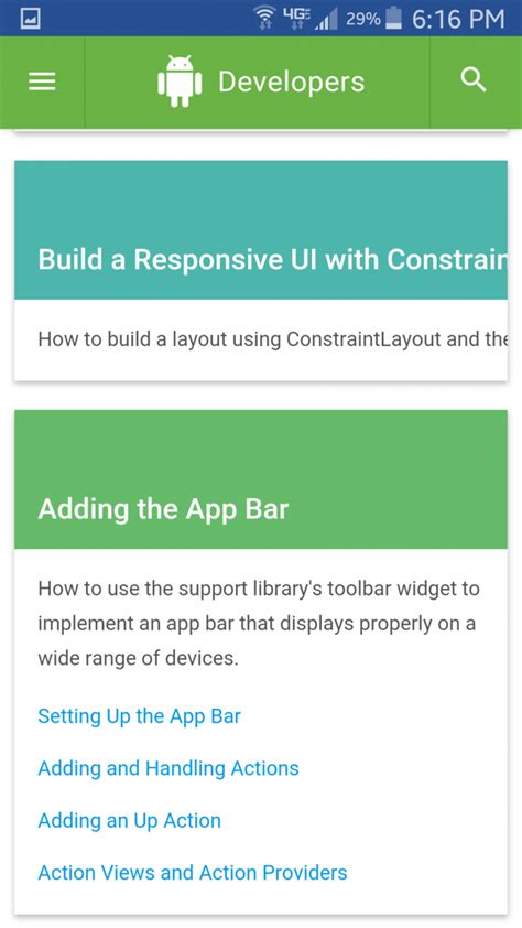 So I Searched How To Build A Stylish Android Ui