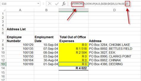 replace vlookup n a with 0 blank text or number online excel