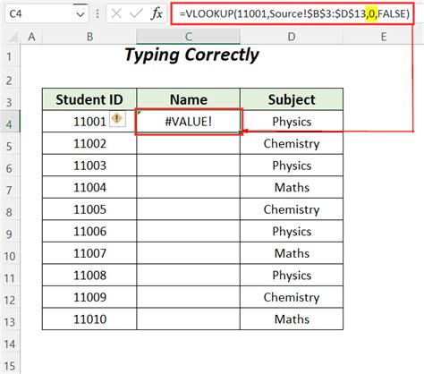The VLOOKUP Is Not Working Between Sheets 8 Easy Solutions