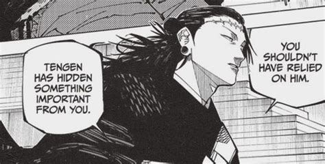 Jujutsu Kaisen Master Tengen Is Hiding Some Deep Secrets