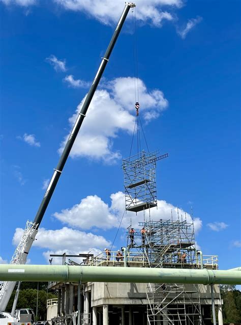 Brett Rodwell On Linkedin Erecting An Engineered Scaffold For Sydney