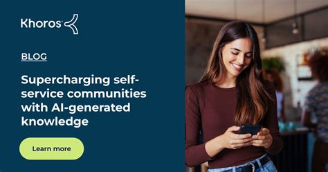 Supercharging Self Service Communities With Ai Generated Knowledge