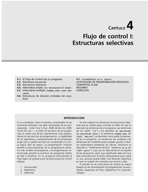 R01 Flujo De Control Y Estructuras Selectivas CapÍtulo 4 Flujo De