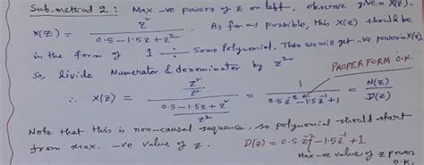 Inverse Z Transform Power Series Expansion Method Engineerstutor