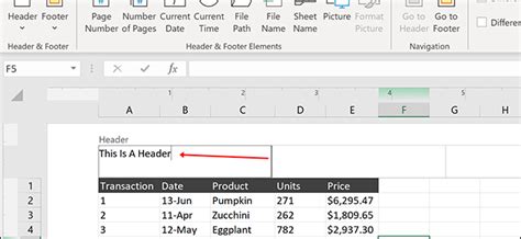 How To Make A Title Line On An Excel Spreadsheet