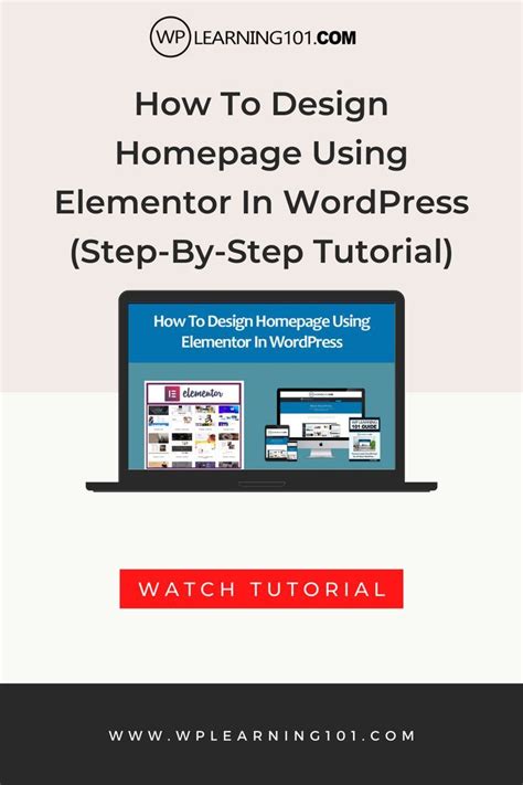 How To Design Homepage Using Elementor In Wordpress Step By Step