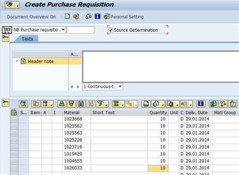 Solved Default Data In ME N SAP Community