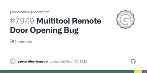 Multitool Remote Door Opening Bug · Issue 7949 · Goonstation