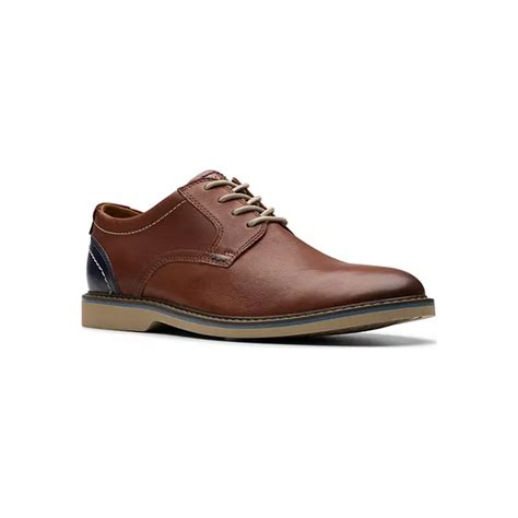Clarks® Radcliff Low Mens Leather Oxford Shoes