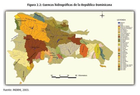 La Hidrografía Dominicana Cuencas Fluviales Y Ríos