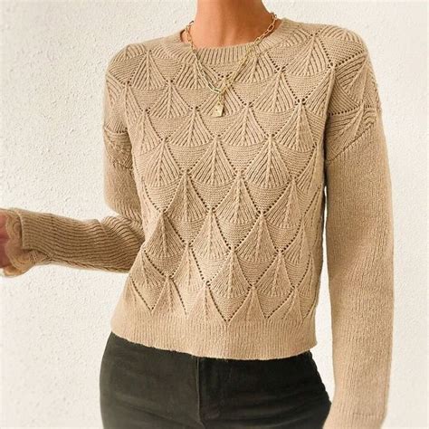 Бежевый джемпер с листьями Обсуждение на Liveinternet Российский Сервис Онлайн Дневников