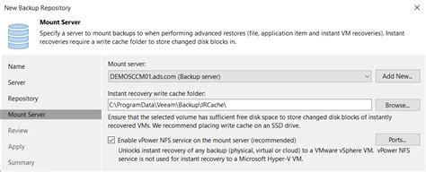 Technical Blog Veeam Backup And Replication 11 Installation Repository Add Vcenter Add In