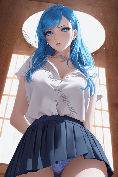 Upskirt Peek By Harutoart On Deviantart