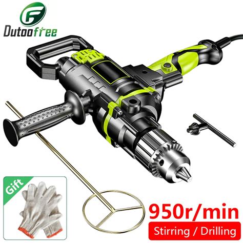 고출력 전기 드릴 항공기 드릴 핸드 전기 드릴 믹서 전기 산업용 가정용 애쉬 머신 퍼티 파우더 Aliexpress