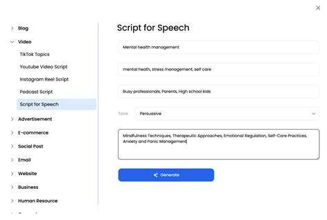 Speech Generator Free Ai Tool