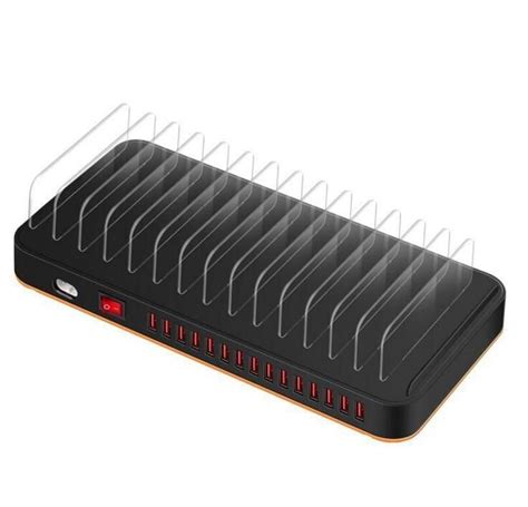 Usb Fast Charging Hub 15 Port 100w With Phone Stands Megamall Online Store