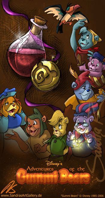 Gummi Bears Poster By Splatterphoenix On Deviantart 80s Cartoons