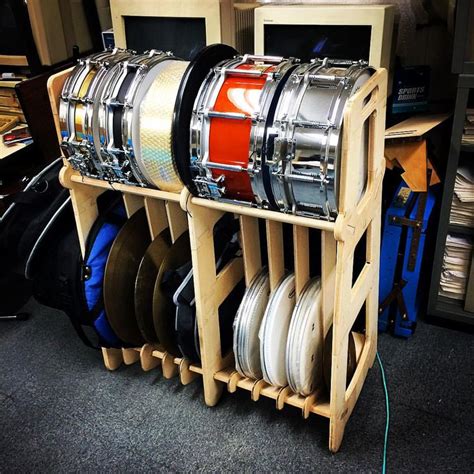 Handmade Drum Rack Drum Storage