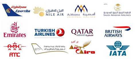 شعارات شركات الطيران الشهيرة