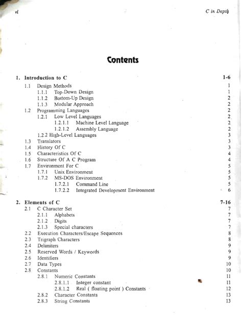 C Programming 4 Pdf Reserved Word Computer Engineering