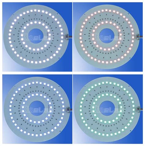 170mm Rgb Led Round Pcb Board Round Led Panel Round Led Pcb Module