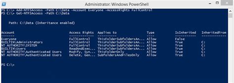 this powershell module takes control of ntfs permissions techtarget
