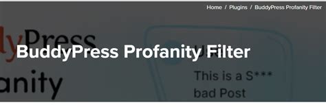 Download Buddypress Profanity Filter