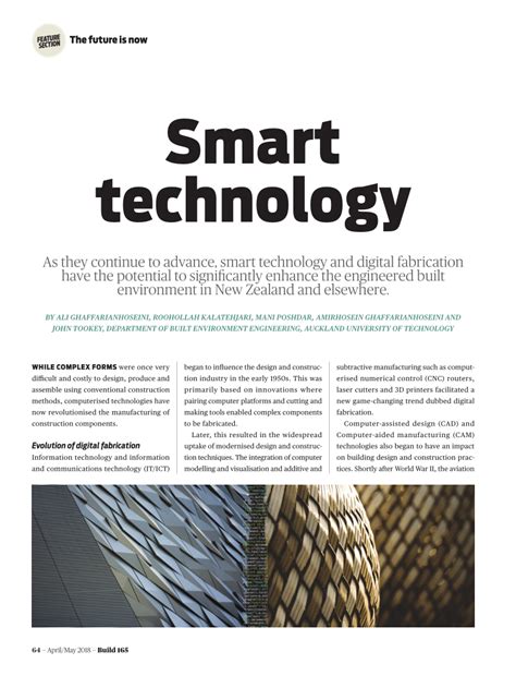 Pdf Smart Technology