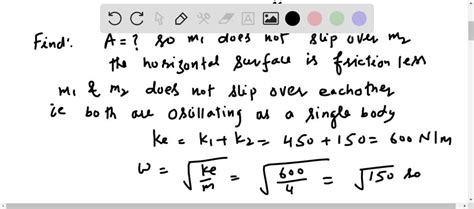 Solved When The System Shown In The Diagram Is In Equilibrium The Rigth Spring Is Stretched