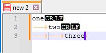 Odd Caret Placement With Auto Indent Notepad Community