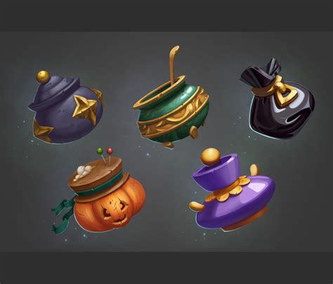 Иллюстрация магический артефакт в стиле 2d