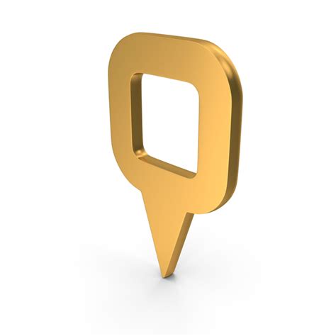 Gold Map Location Icon PNG Images PSDs For Download PixelSquid S121186538